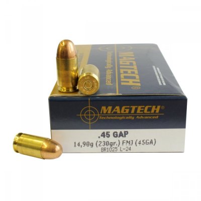 .45 GAP (.45 Glock) - Pistolová a revolverová ráže - ZBRANĚ.cz