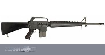 Puška sam. Colt, Mod.: MSR-15 M16A1, Ráže: .223 Rem/5,56mm, hl.: 20 ...