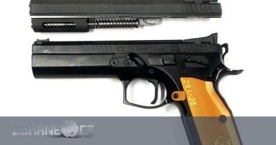 CZ 75 TS ORANGE .40SW S ADAPTÉREM KMR PRECISION ARMS 9X19 - ZBRANĚ.cz